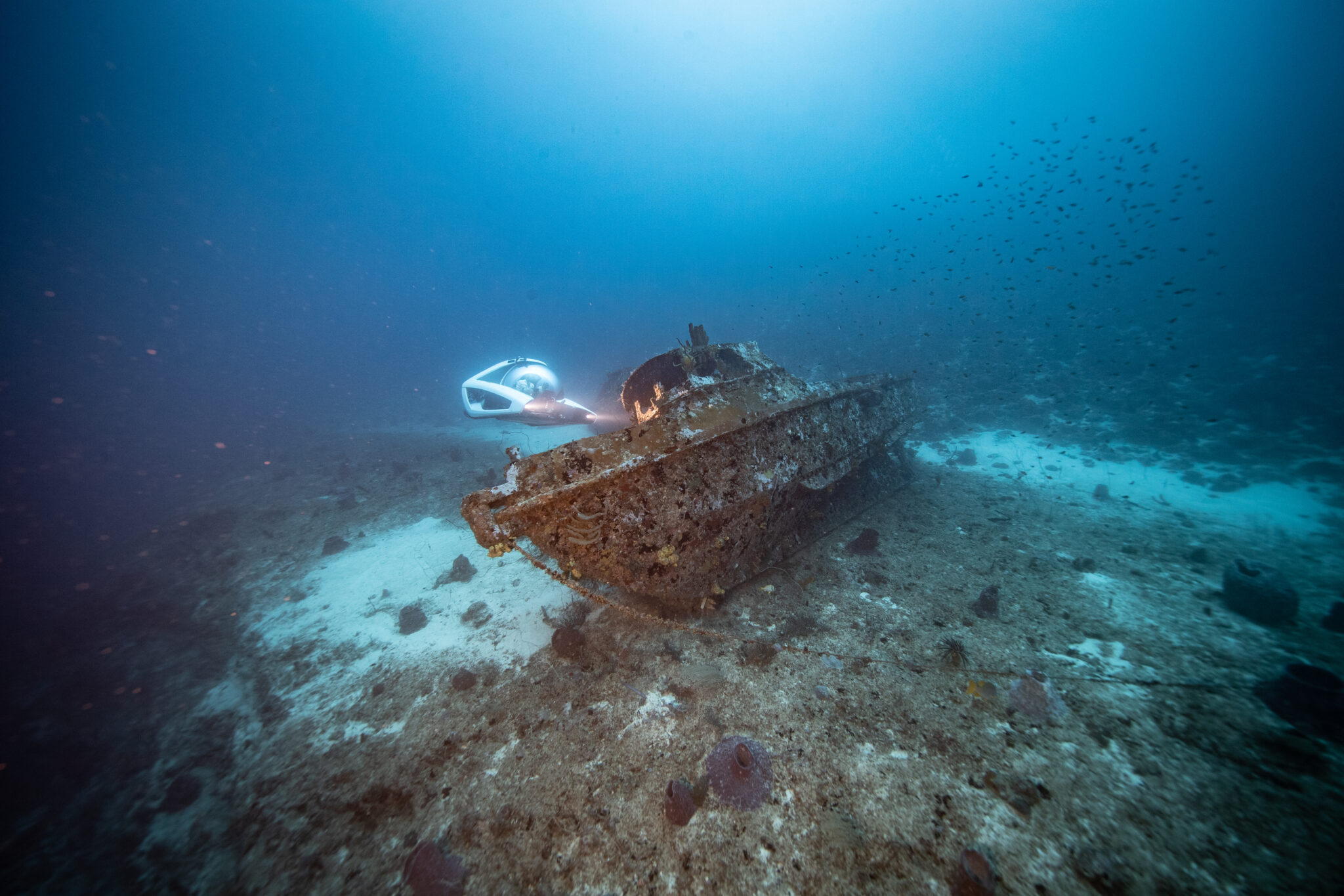 FIRST NEMO-2 IN THE WATER - NEMO Submarine